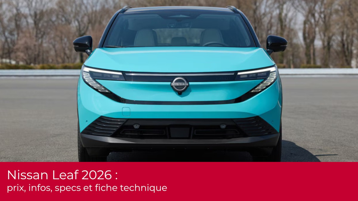 Nissan Leaf 2026 : prix, autonomie et fiche technique – L’Ami Junior Nissan
